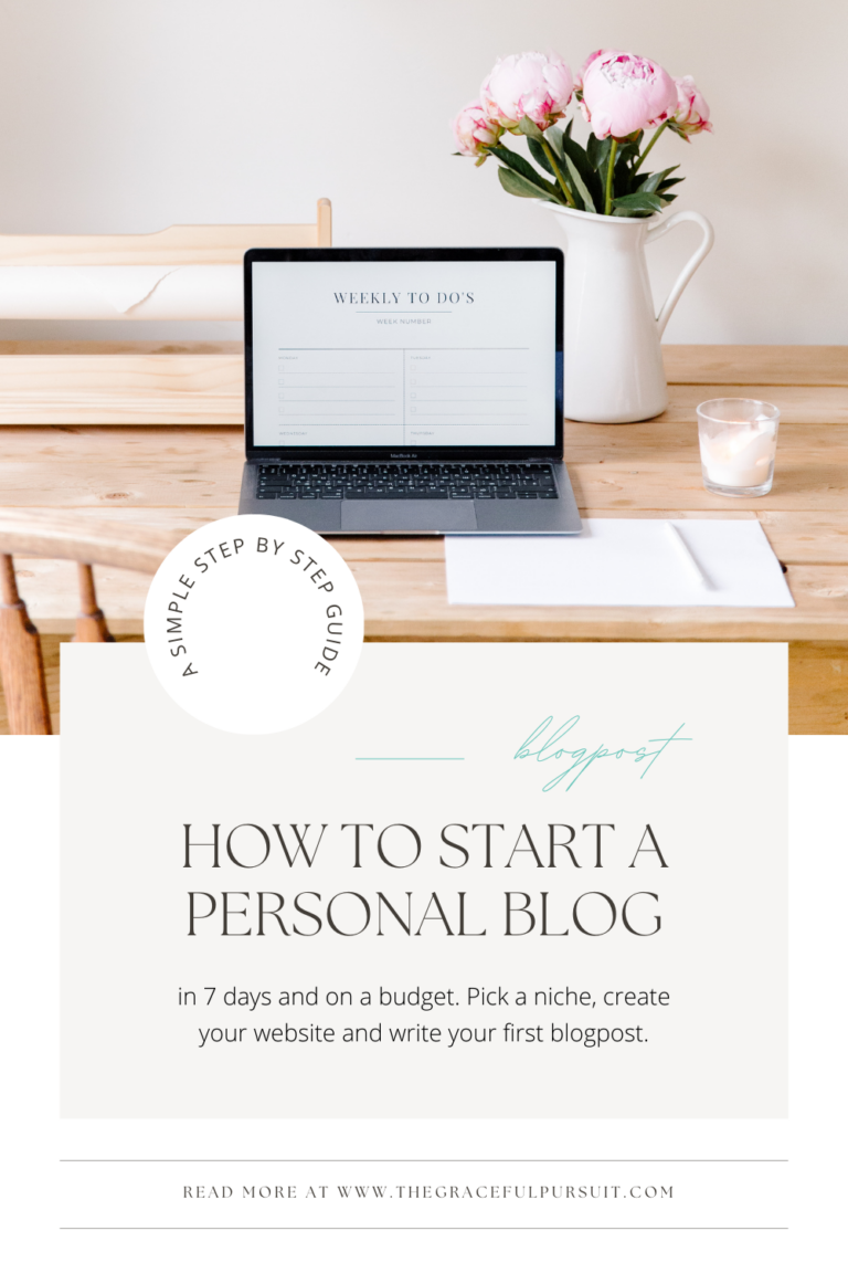 How to start a blog in 2025 - 5 easy steps! - Menellia Valcent ...
